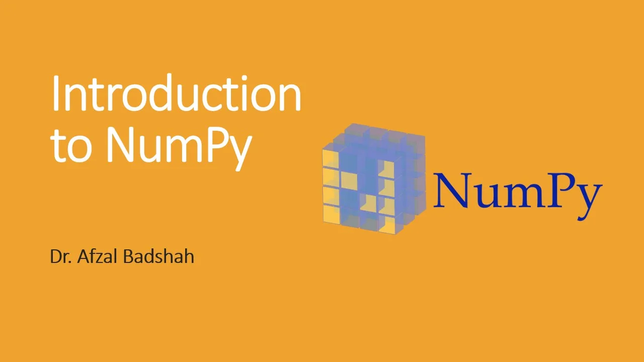 Introduction To Numpy A Powerful Tool For Data Science Afzal Badshah