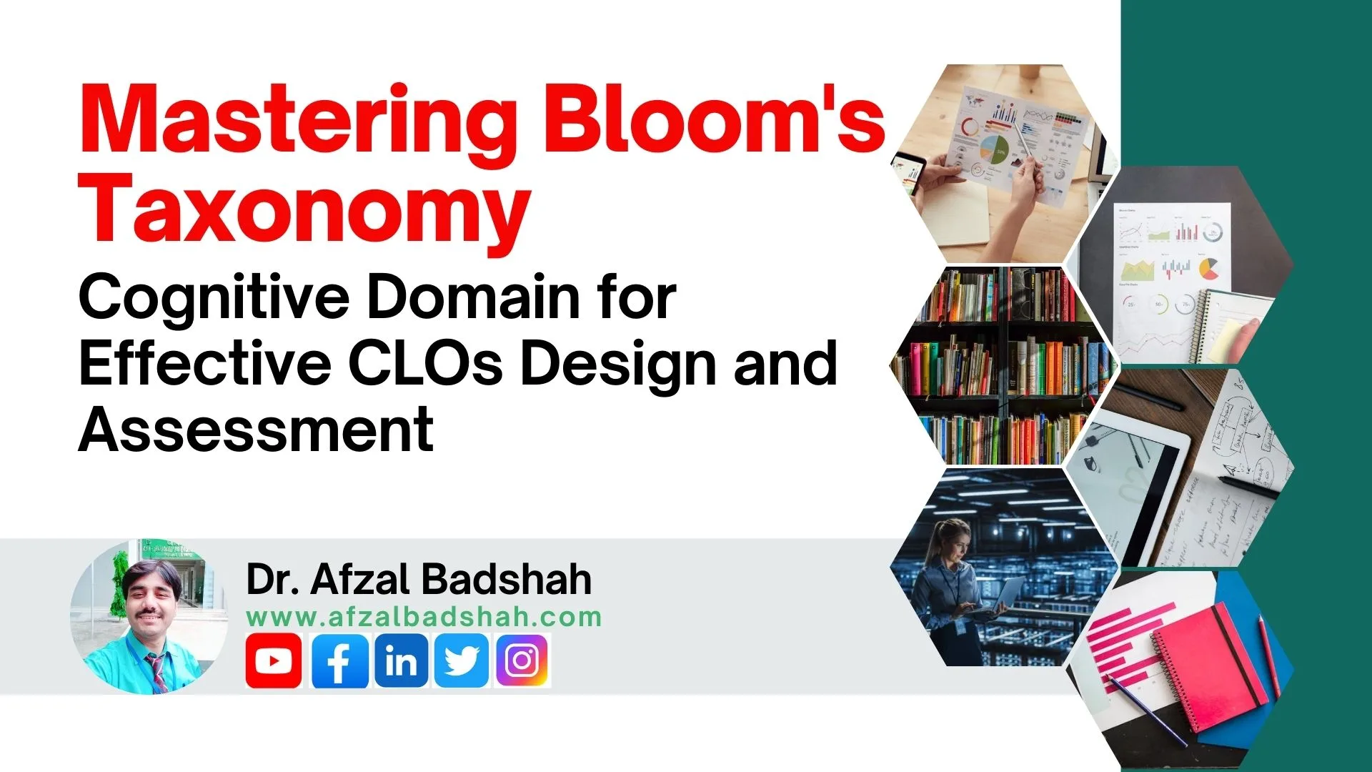Mastering Bloom’s Taxonomy: Cognitive Domain for Effective CLOs Design and Assessment - Afzal ...