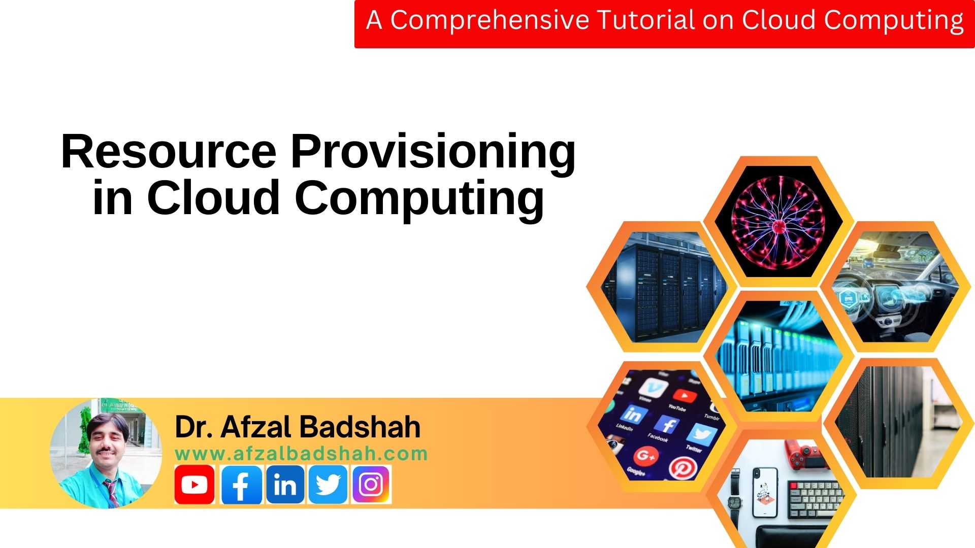 Resource Provisioning in Cloud Computing - Afzal Badshah, PhD